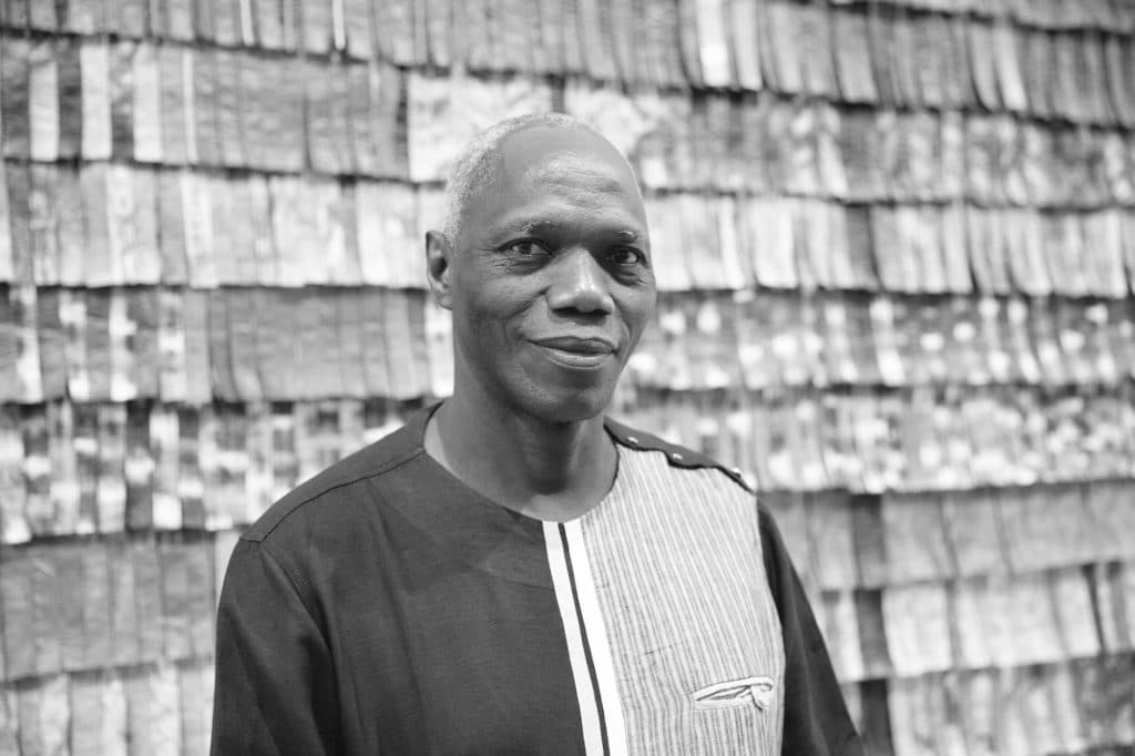 Portrait of Abdoulaye Konate. Image courtesy of the artist and ...